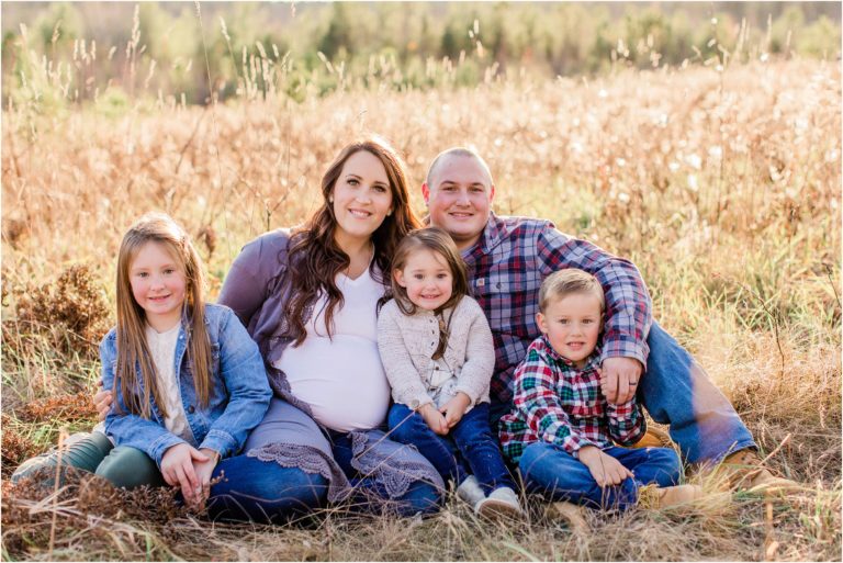 Fall Family Photos in a Field | Ossipee, New Hampshire | The Turcottes ...