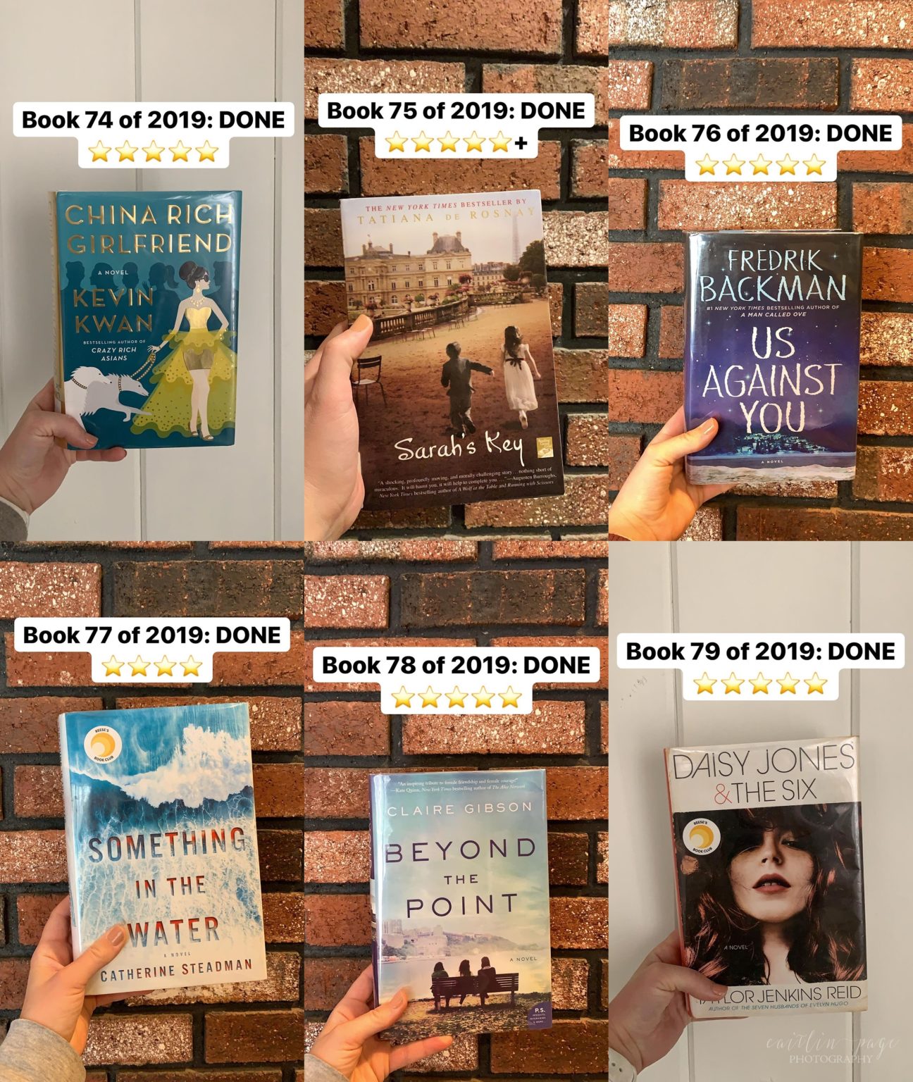 4th Quarter of 2019 | Caitlin Page Reads - Caitlin Page Photography ...