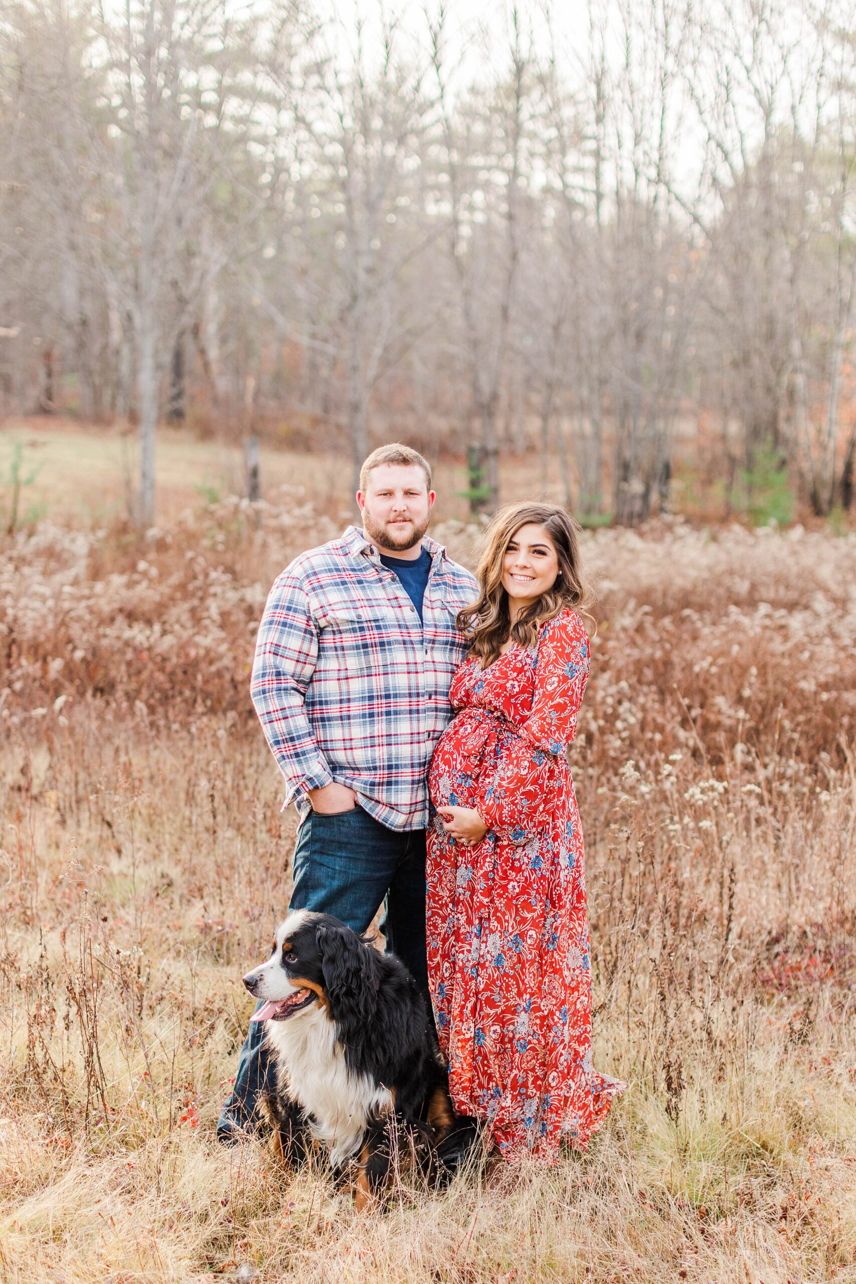 Late Fall Maternity Session | Janey & Eric - Caitlin Page Photography ...