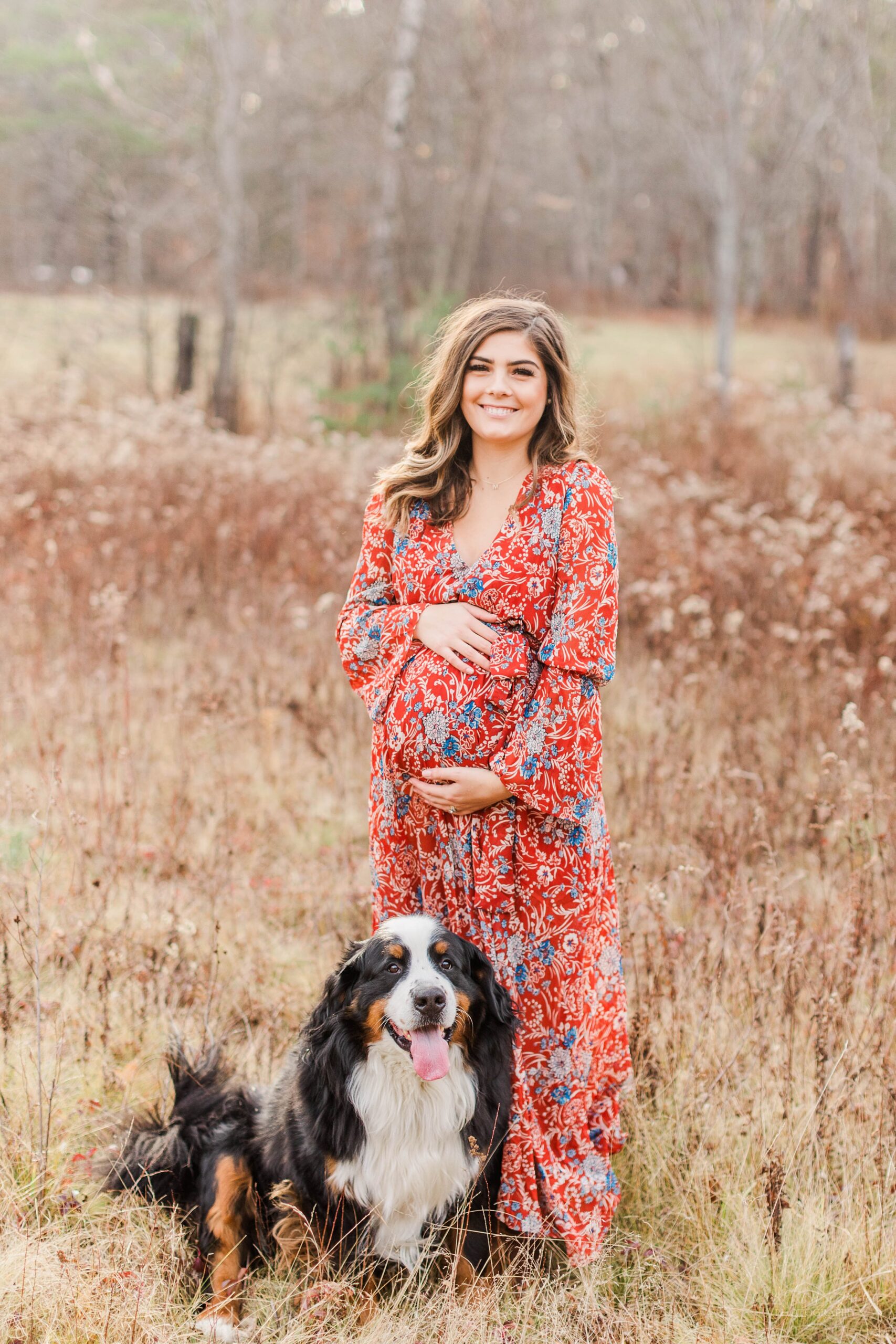 Late Fall Maternity Session | Janey & Eric - Caitlin Page Photography ...