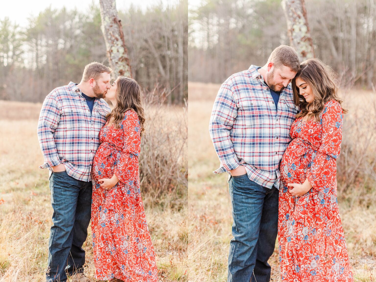 Late Fall Maternity Session | Janey & Eric - Caitlin Page Photography ...