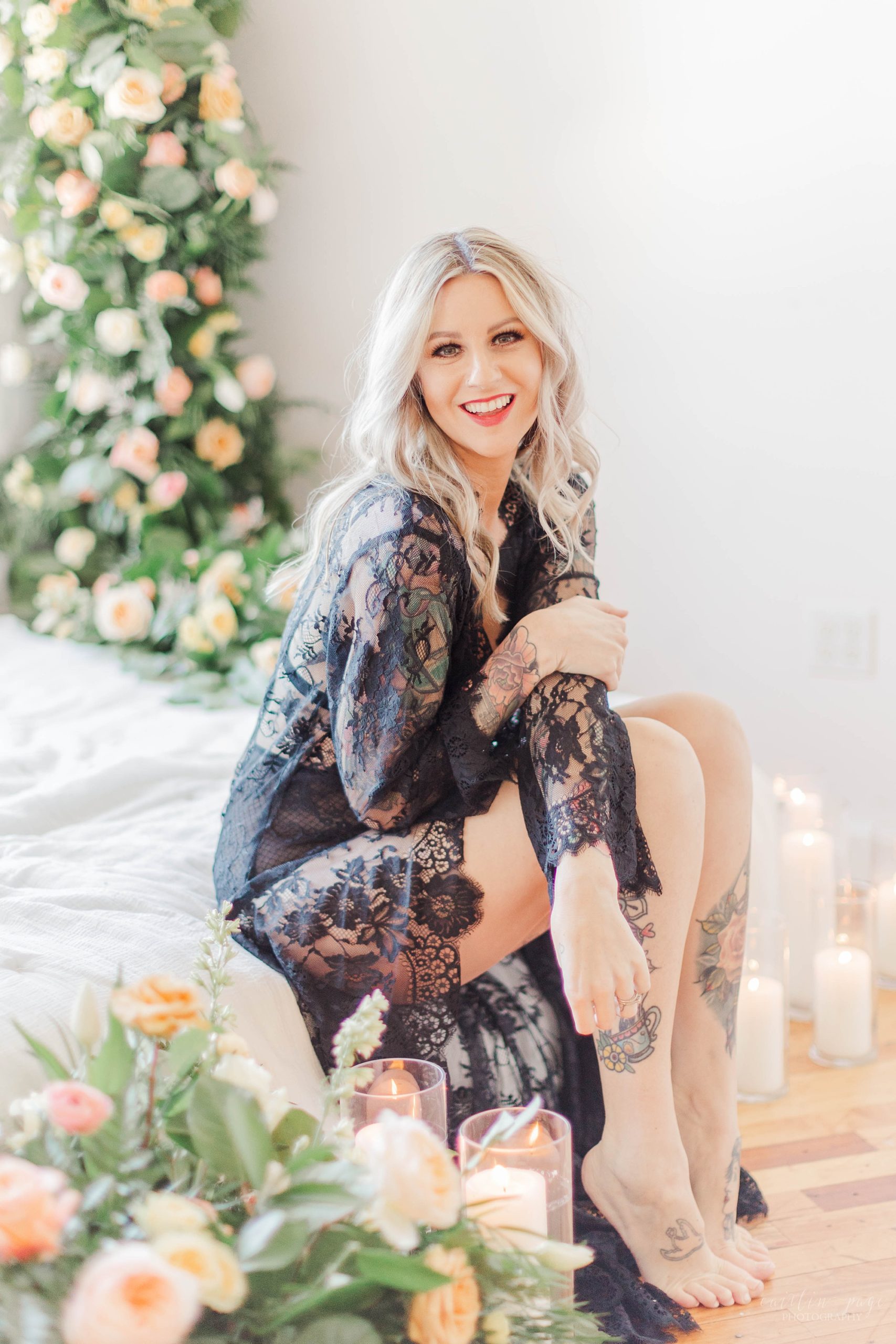 Fine Art Boudoir Editorial | Styled Shoot - Caitlin Page Photography ...