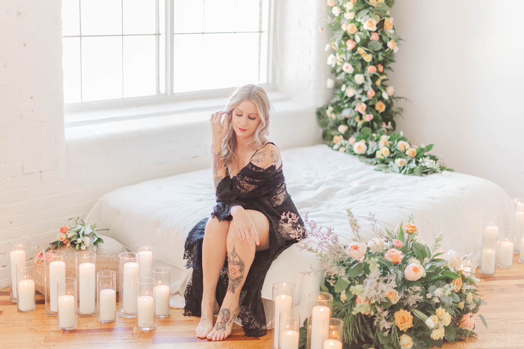Fine Art Boudoir Editorial | Styled Shoot - Caitlin Page Photography ...