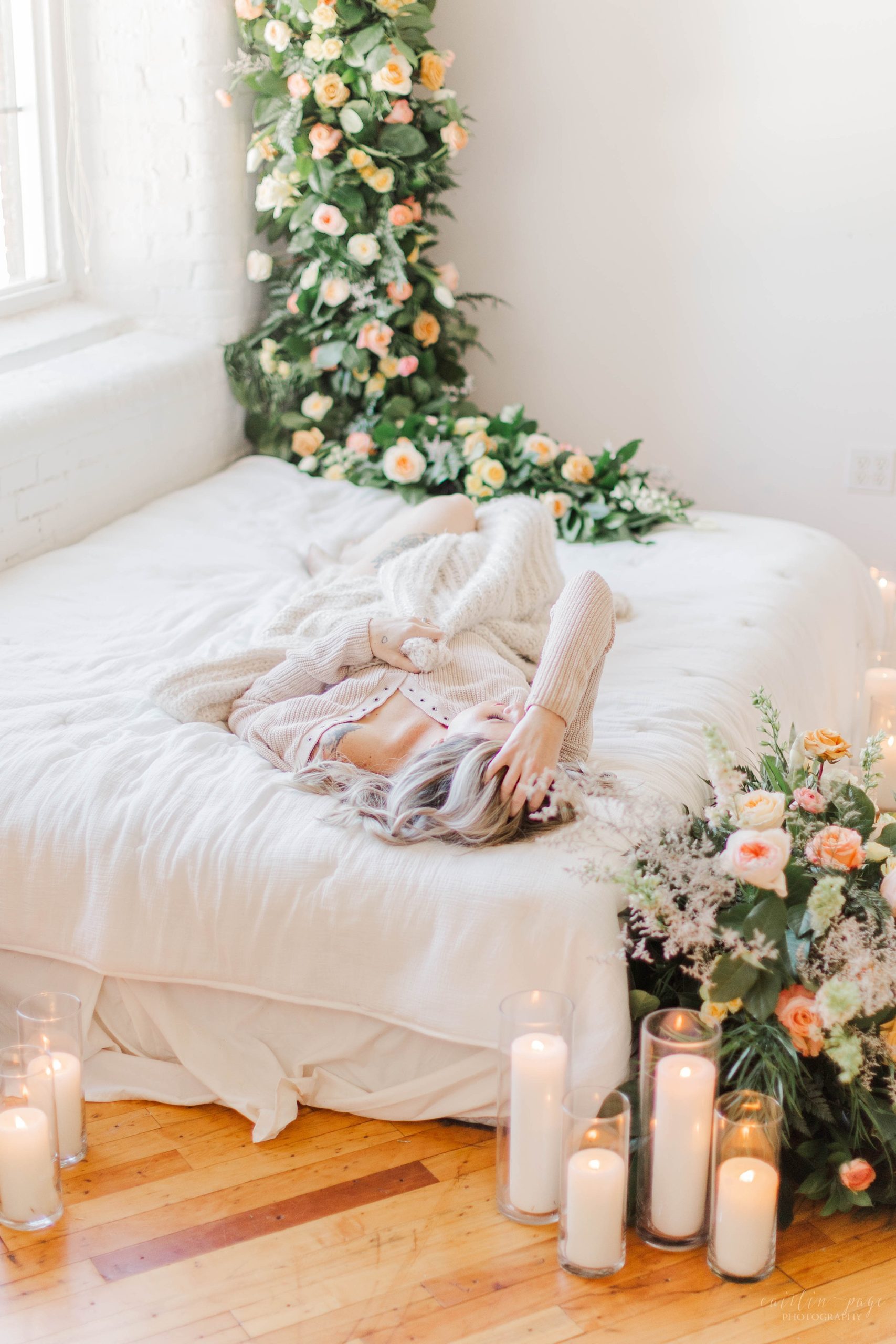 Fine Art Boudoir Editorial | Styled Shoot - Caitlin Page Photography ...