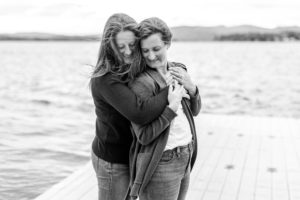 Fall Lake Winnipesaukee Engagement Session - Caitlin Page Photography ...
