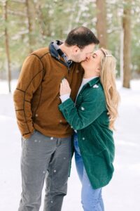 Winter Engagement Session - Caitlin Page Photography | New Hampshire ...