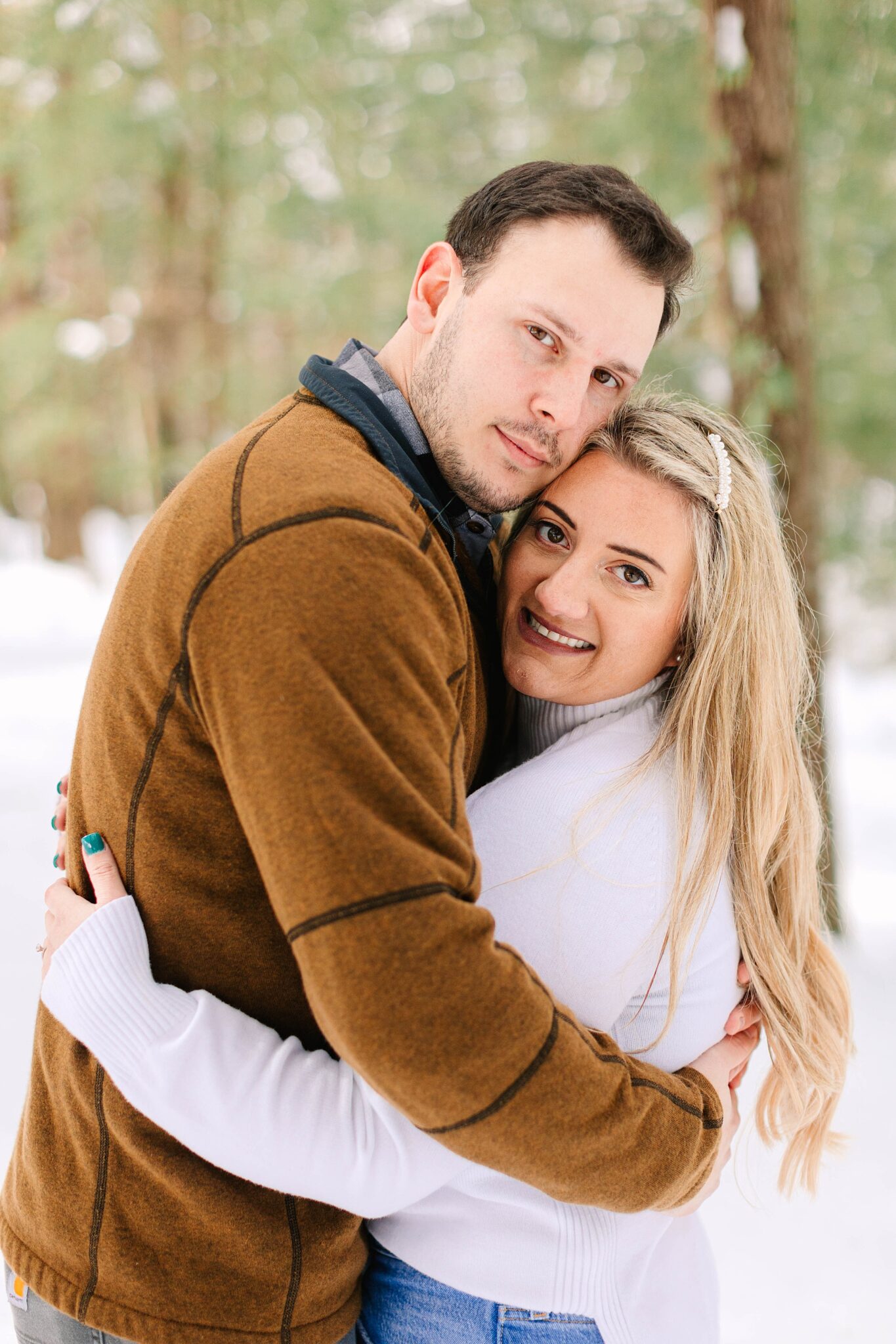 Winter Engagement Session - Caitlin Page Photography | New Hampshire ...